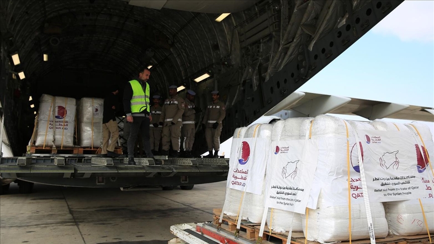 Qatar and Saudi Arabia deliver more aid to SyriaRalingo Online